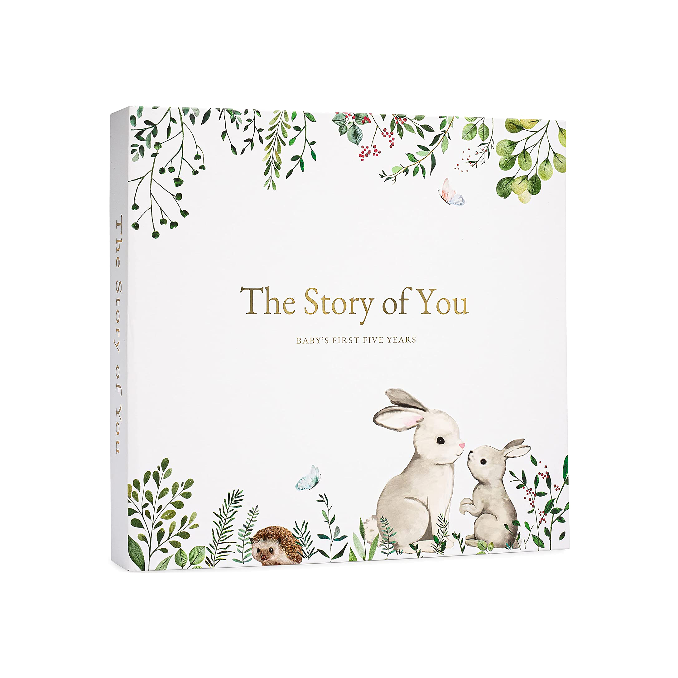 Baby Memory First 5 Year Journal Milestone Baby Scrapbook: Gift Idea For